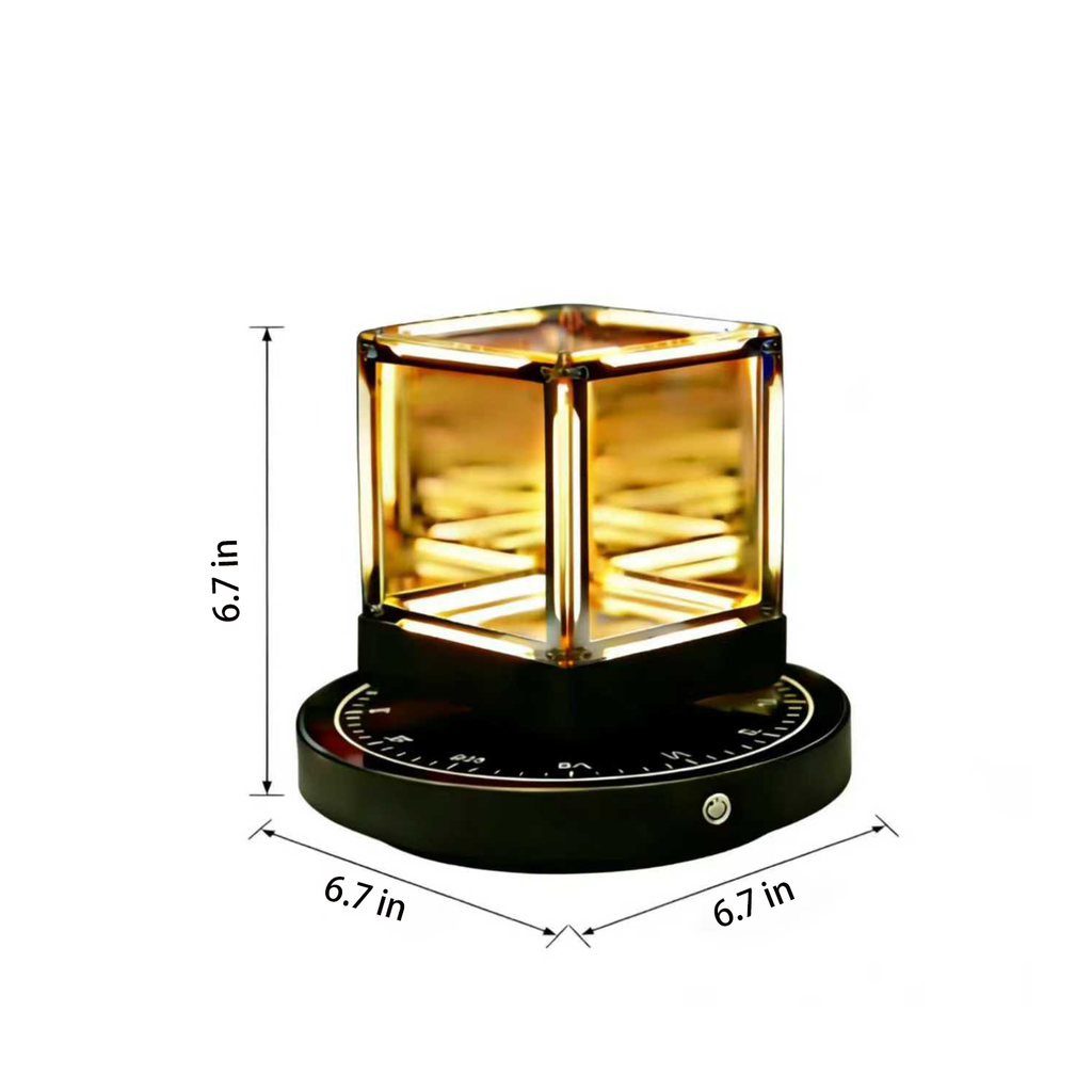 Kamiuzzly Magnetic Levitation 001 Series 4D Hyperspace Cube Display St